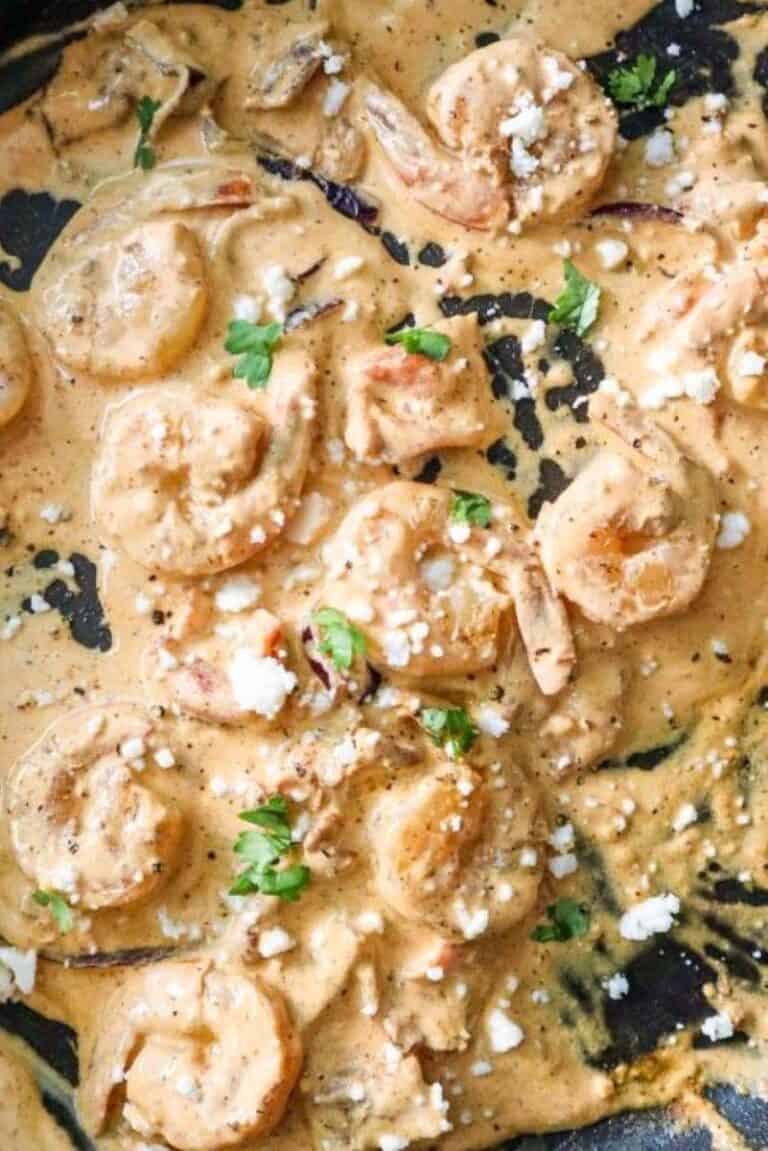 Creamy Chipotle Shrimp - Must Love Garlic