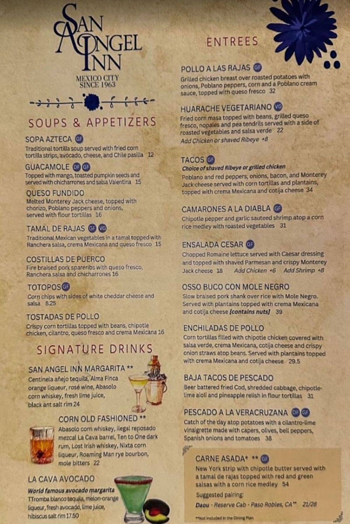 Gluten-Free Dining at San Angel Inn (EPCOT's Mexico Pavillion) - Must ...