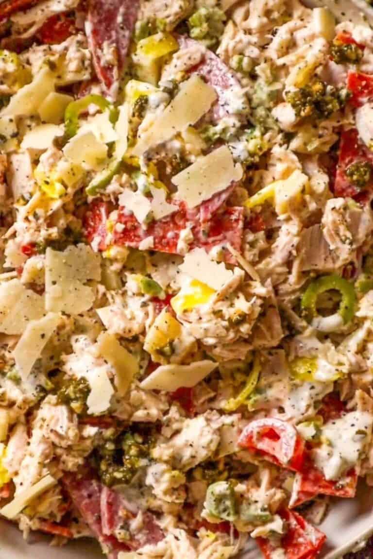 Italian Chicken Salad - Must Love Garlic