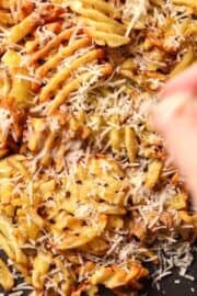 Parmesan Truffle Fries - Must Love Garlic