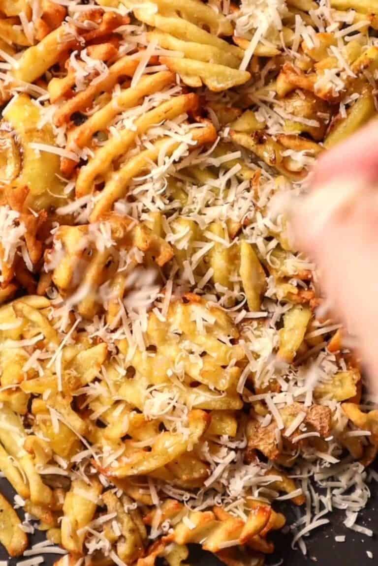 Parmesan Truffle Fries - Must Love Garlic